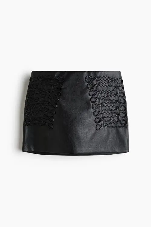 H&M Braided-detail Skirt