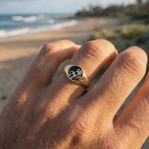 ORA ANA The Playa Grande Signet Ring