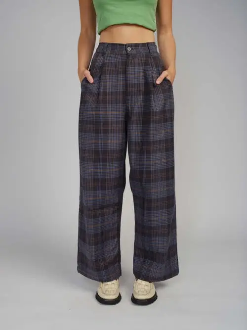 DEGEN Rylie Wide Leg Denim Pant