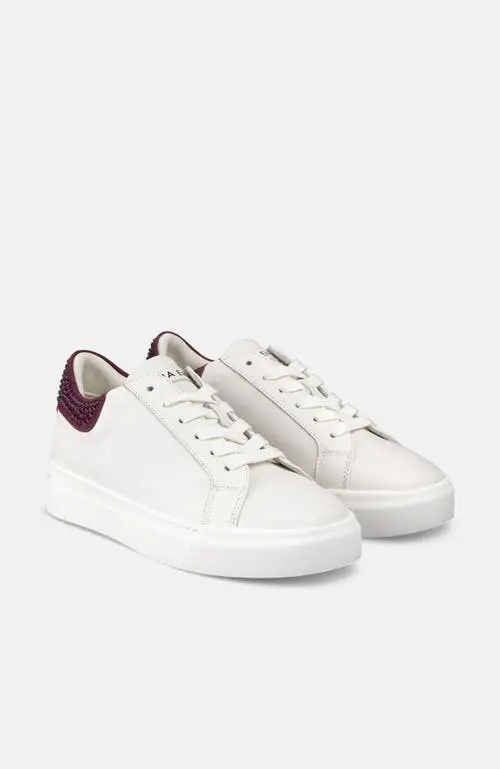 ALMA EN PENA Rhinestone Trainers - Wine