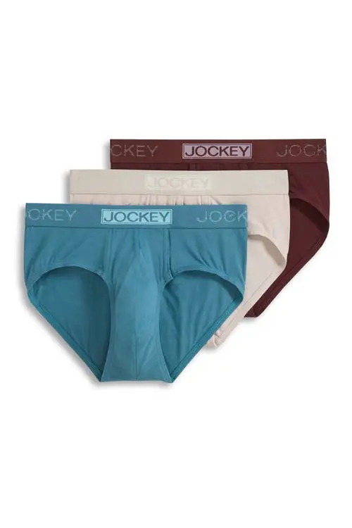 JOCKEY Organic Cotton Stretch Brief3 Pack - Forest Explorer