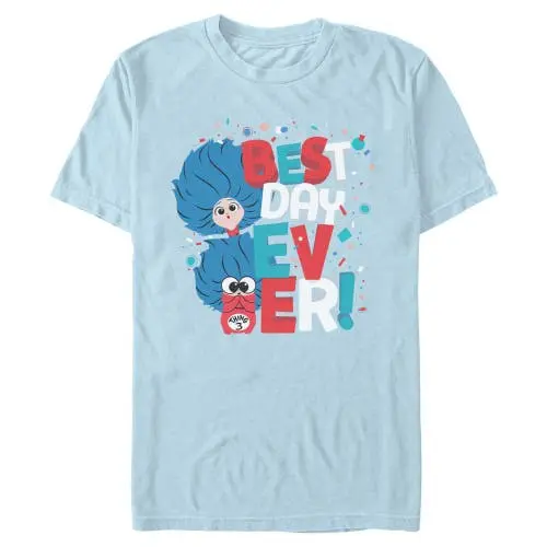 THE CAT IN THE HAT Best Day Ever Short Sleeve T-shirt