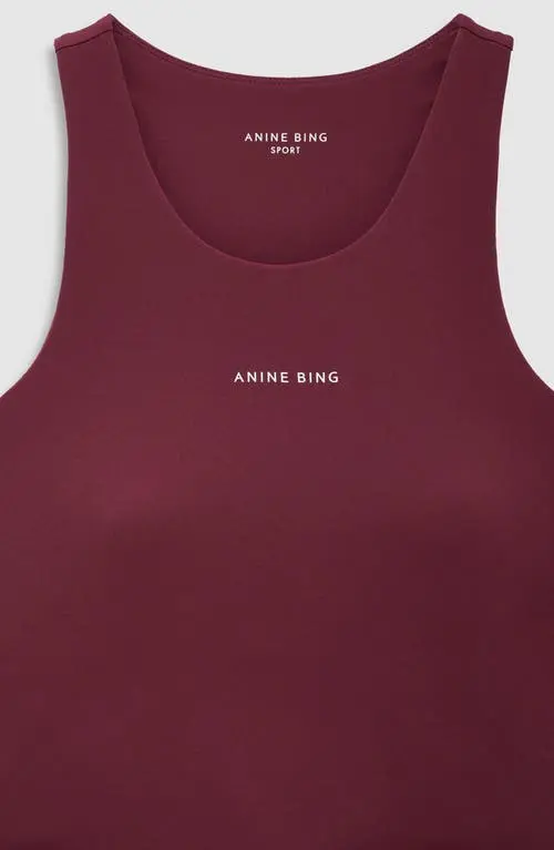 ANINE BING Elina Bra - Burgundy