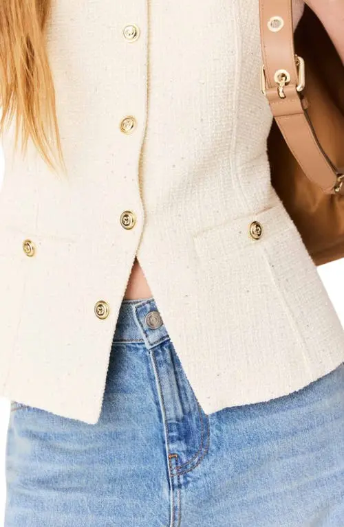 Maje Long Tweed Jacket
