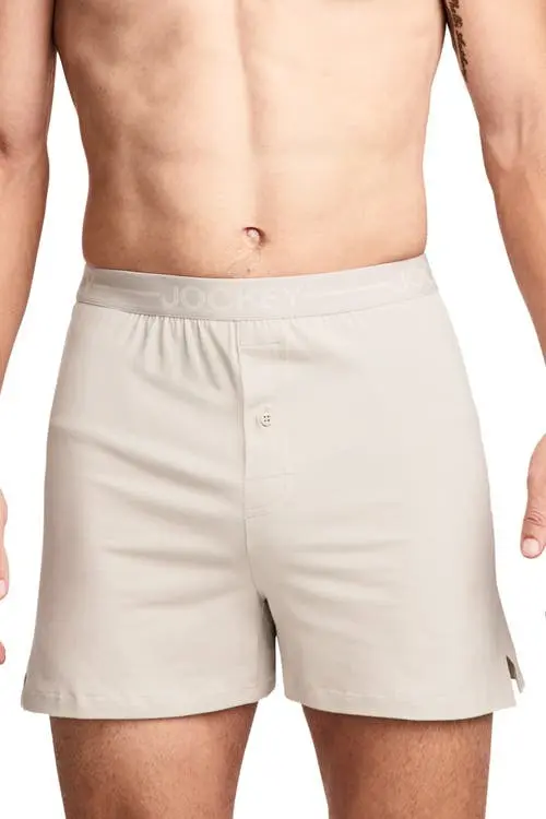 JOCKEY Organic Cotton Stretch 4" Boxer - Explorer