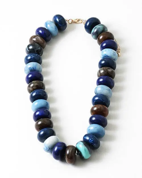 ERIN MCDERMOTT JEWELRY Note Beaded Necklace