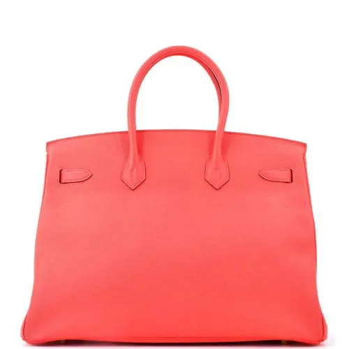 Hermès Birkin Handbag Epsom With Gold Hardware 35 - Pink