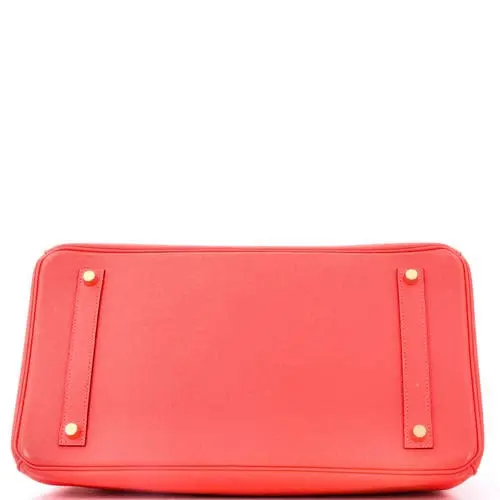 Hermès Birkin Handbag Epsom With Gold Hardware 35 - Pink
