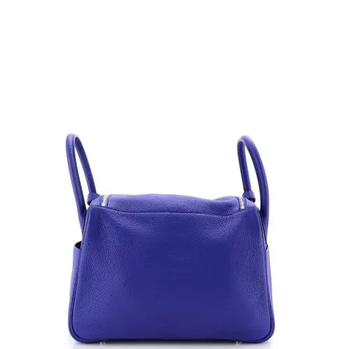 Hermès Lindy Bag Clemence 30 - Blue