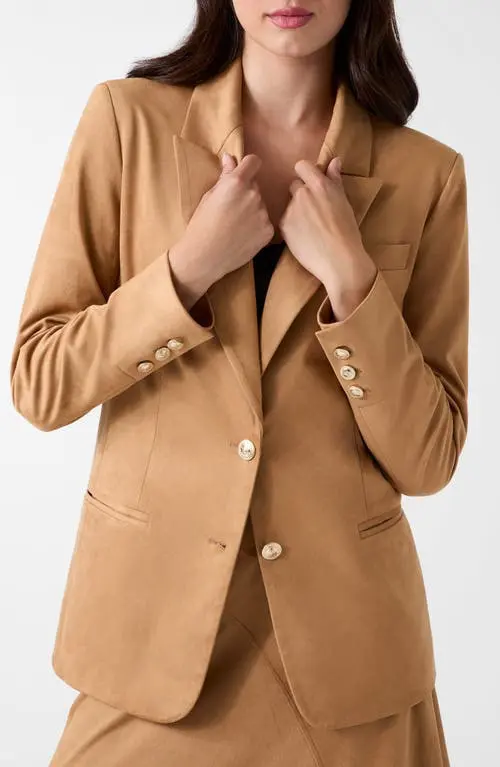 Guess Mia Faux Suede Blazer