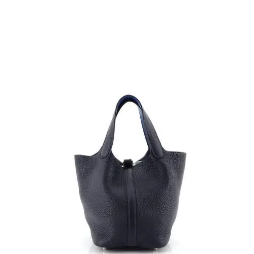 Hermès Eclat Picotin Lock Bag Clemence Pm