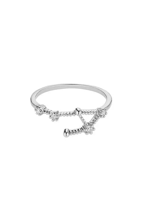 BEARFRUIT JEWELRY Constellation Zodiac Ring - Libra Silver