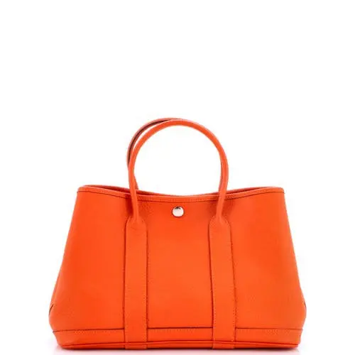 Hermès Garden Party Tote Leather 30 - Orange