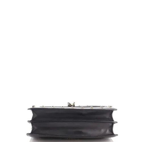 BVLGARI Serpenti Forever Shoulder Bag Embellished Leather Medium