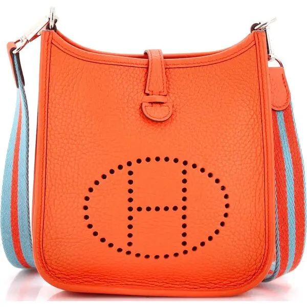 Hermès Evelyne Bag Gen Iii Clemence Tpm - Orange