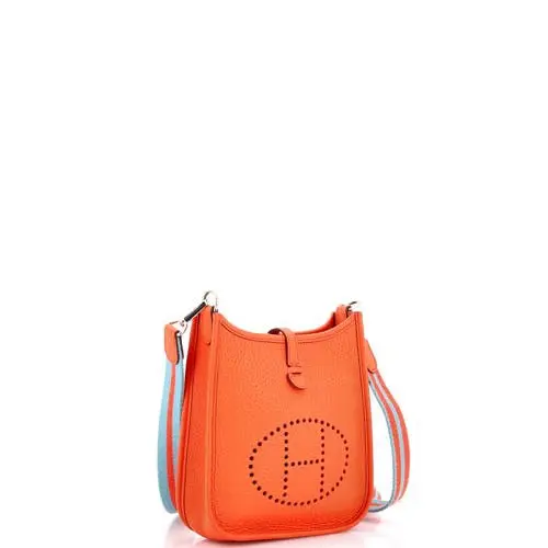 Hermès Evelyne Bag Gen Iii Clemence Tpm - Orange