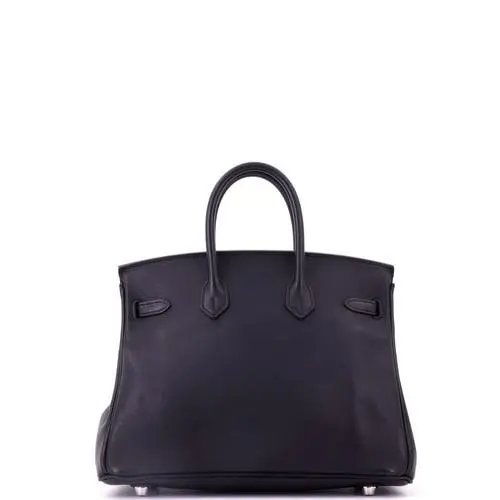Hermès Birkin Handbag Swift With Palladium Hardware 25
