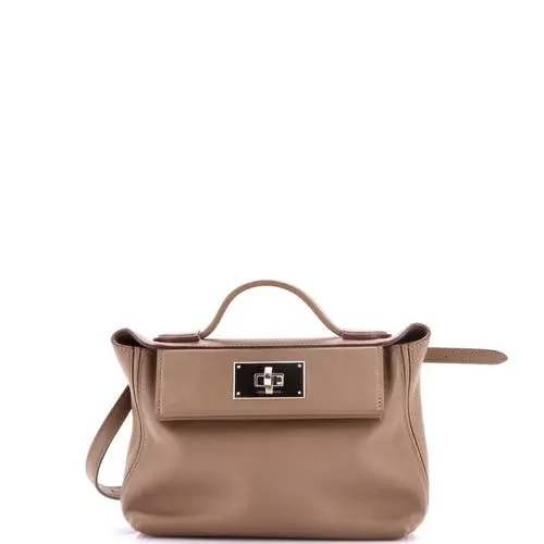 Hermès 24/24 Bag Evercolor With Swift 21