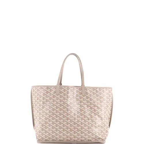 Goyard Anjou Reversible Tote Embroidered Coated Canvas Pm