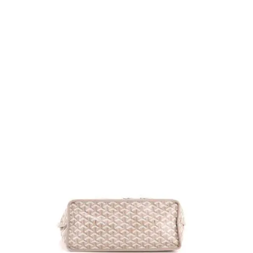 Goyard Anjou Reversible Tote Embroidered Coated Canvas Pm