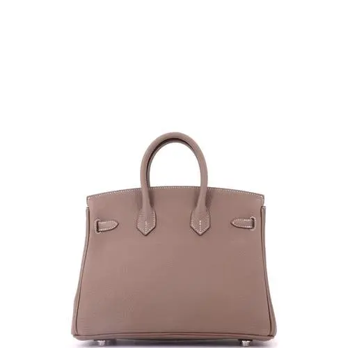 Hermès Birkin Handbag Togo With Palladium Hardware 25 - Grey