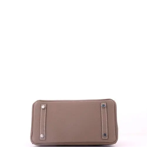 Hermès Birkin Handbag Togo With Palladium Hardware 25 - Grey