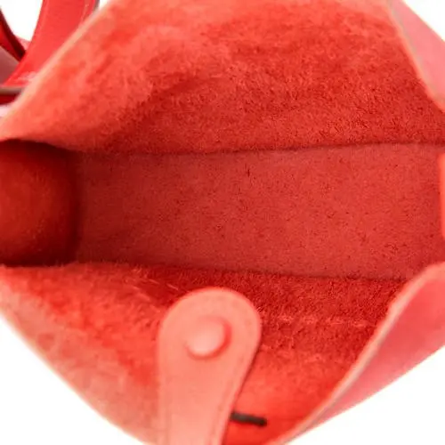 Hermès Evelyne Sellier Bag Epsom Tpm - Red