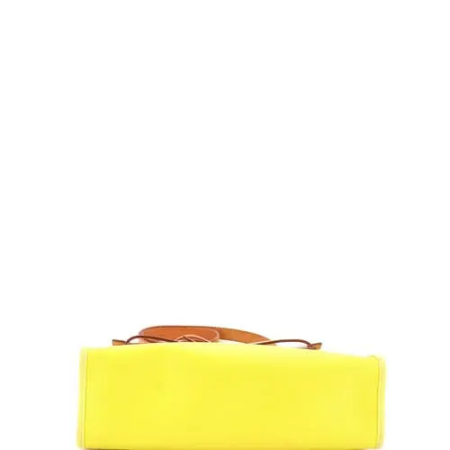 Hermès Herbag Zip Berline Vache Canvas And Leather 31