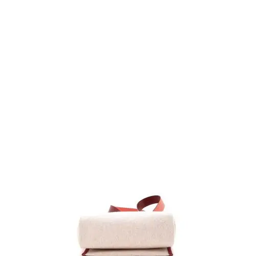 Hermès Herbag Zip Toile And Leather 20 - Red