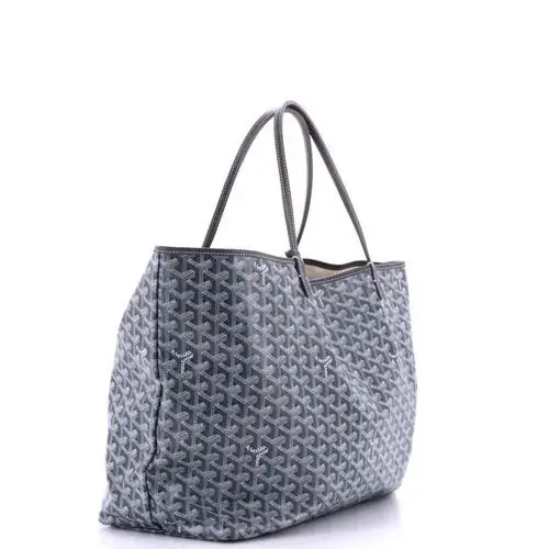 Goyard Saint Louis Tote Coated Canvas Gm - Grey