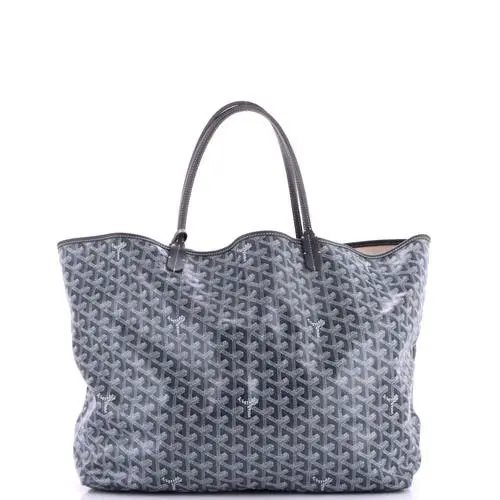 Goyard Saint Louis Tote Coated Canvas Gm - Grey