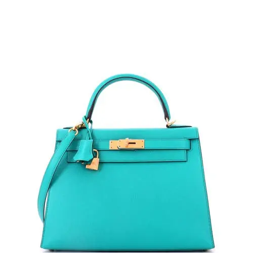 Hermès Kelly Handbag Epsom With Gold Hardware 28