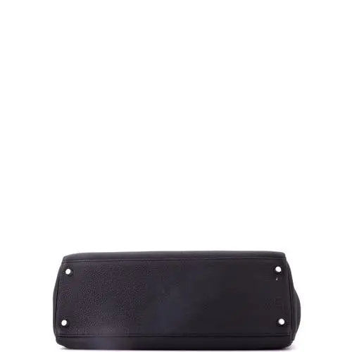 Hermès Kelly Handbag Togo With Palladium Hardware 35 - Black