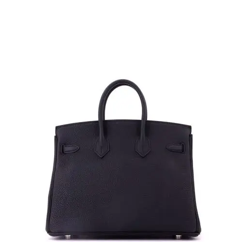 Hermès Birkin Handbag Togo With Palladium Hardware 25
