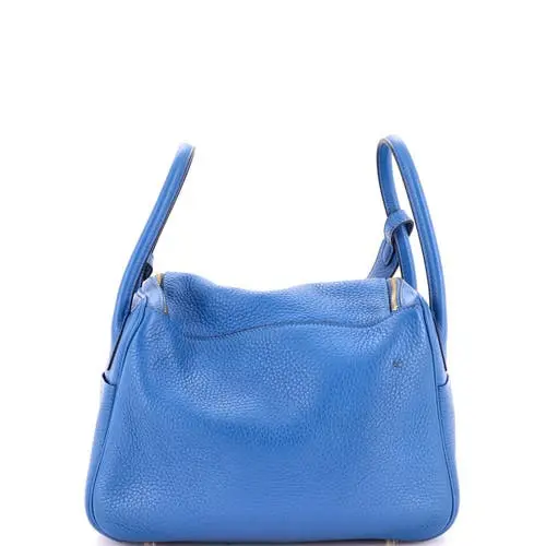 Hermès Lindy Bag Clemence 26 - Blue