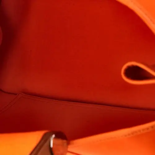 Hermès Cabag Elan Toile And Leather 39