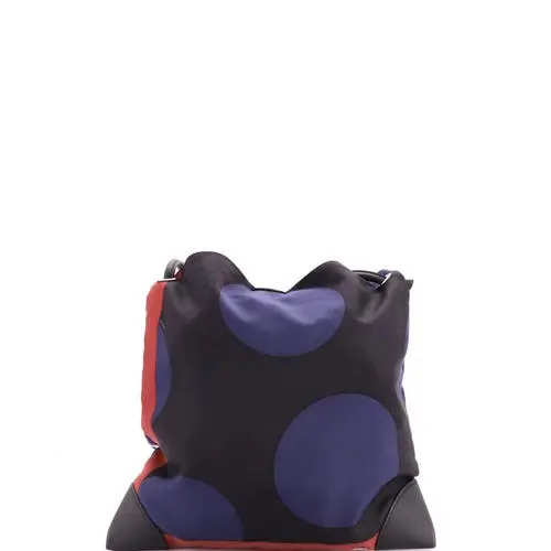 Hermès Silky City Bag Printed Silk And Leather Pm