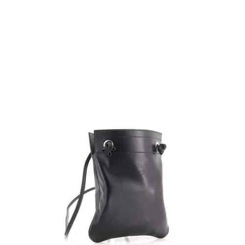Hermès Aline Bag Milo Lambskin And Swift Mini - Black