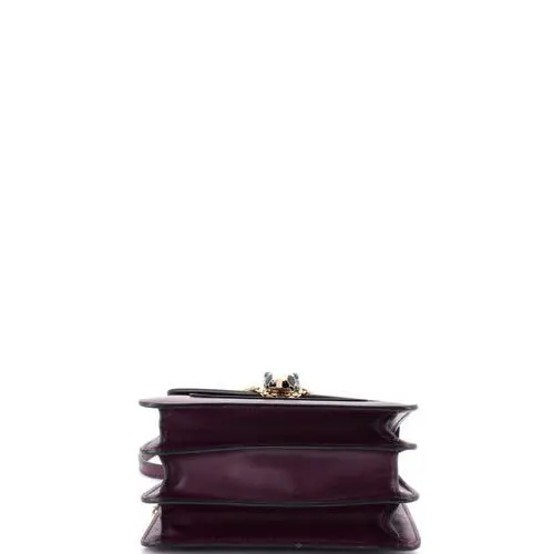 BVLGARI Serpenti Forever Top Handle Bag Leather Small
