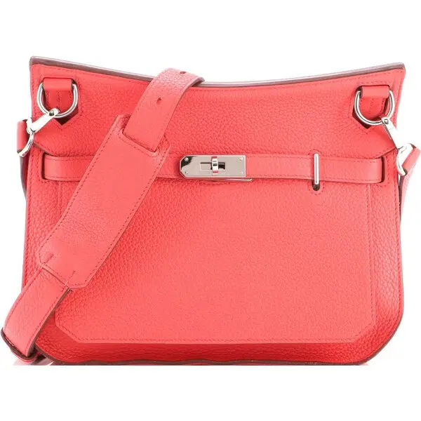 Hermès Jypsiere Bag Clemence 28 - Red