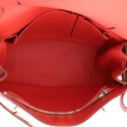 Hermès Jypsiere Bag Clemence 28 - Red