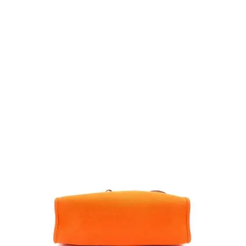 Hermès Herbag Zip Leather And Toile 31