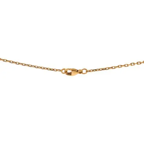 Hermès Pop H Pendant Chain Necklace Metal And Enamel Mini