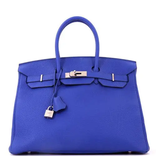Hermès Birkin Handbag Togo With Palladium Hardware 35