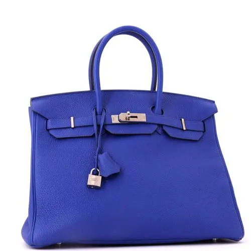Hermès Birkin Handbag Togo With Palladium Hardware 35
