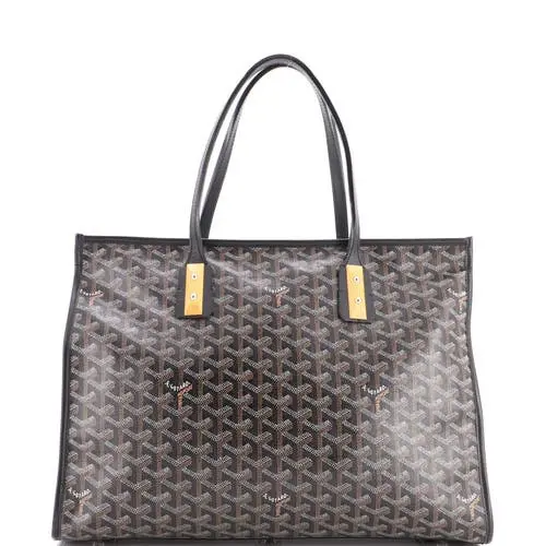 Goyard Marquises Bag Coated Canvas - Black