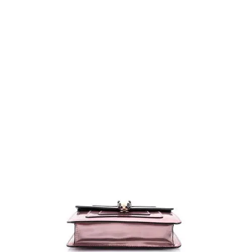 BVLGARI Serpenti Forever Square Shoulder Bag Leather Small