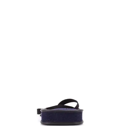 Hermès Evelyne Bag Gen Iii Felt Tpm - Blue