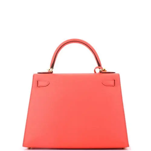 Hermès Kelly Handbag Epsom With Gold Hardware 28