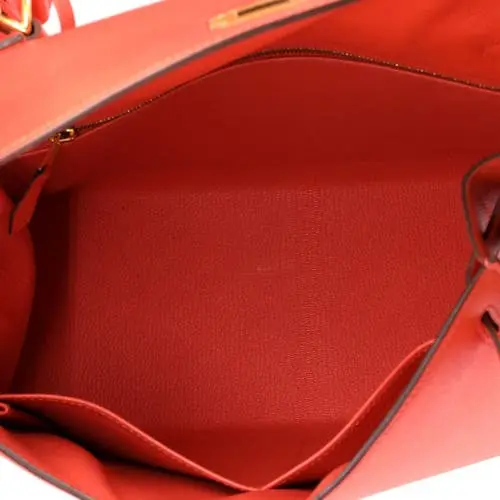 Hermès Kelly Handbag Epsom With Gold Hardware 28